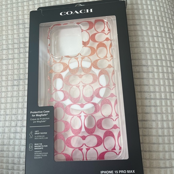 Coach | Cell Phones & Accessories | New Coach Signature Gradient Pink ...